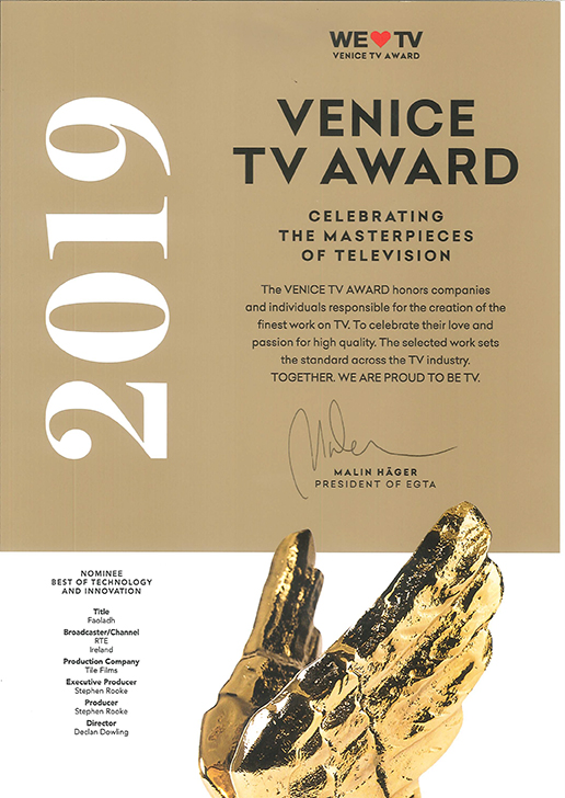 Faoladh – Ireland’s first live action VR film – V-SENSE